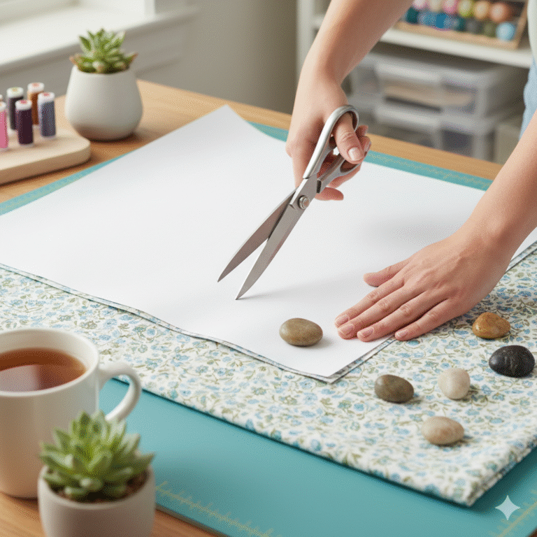 Cutting Out Sewing Patterns Without the Stress